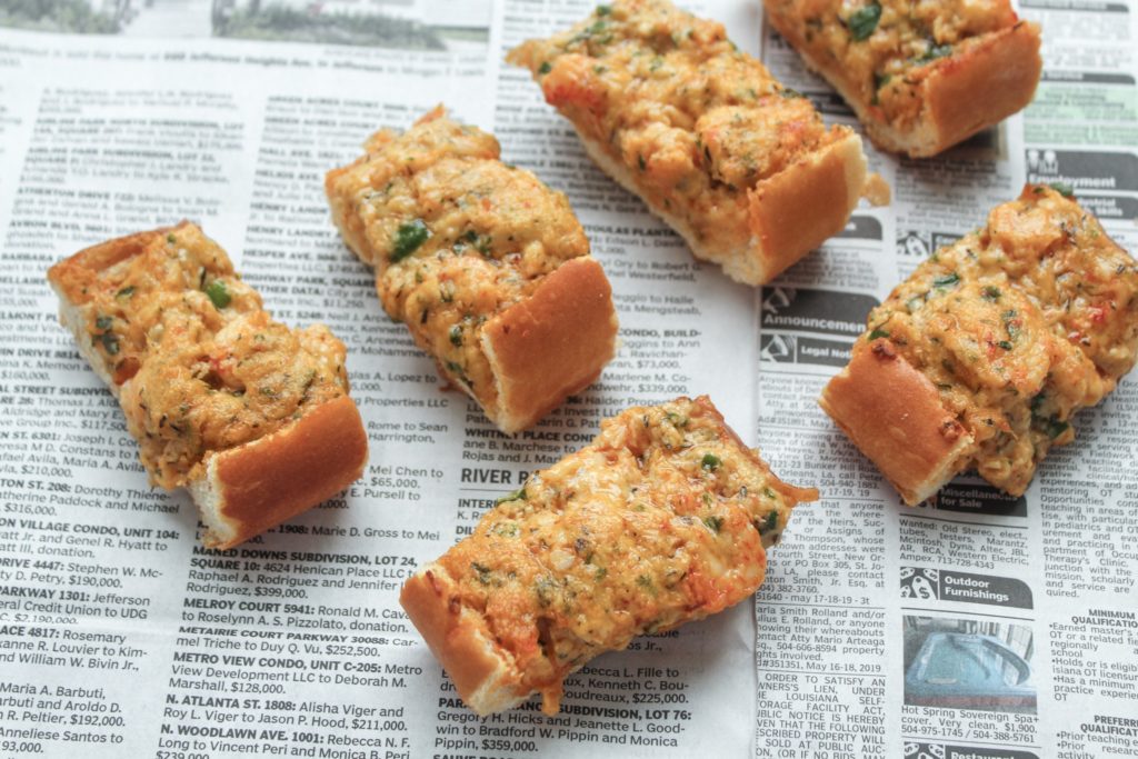 Delicious Louisiana Crawfish Bread - Recipes - Sur Le PlatSur Le Plat