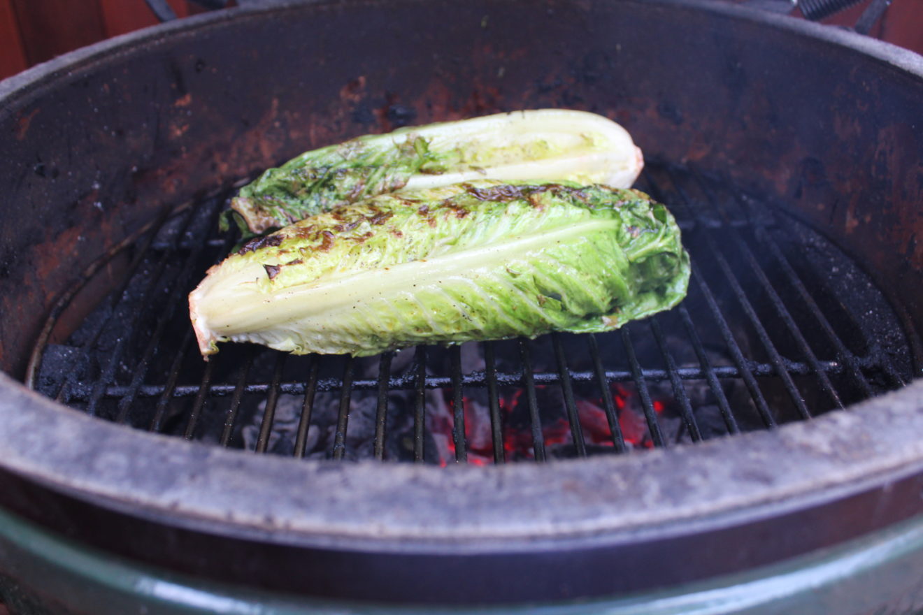 Grilled Romaine - Recipes - Sur Le PlatSur Le Plat